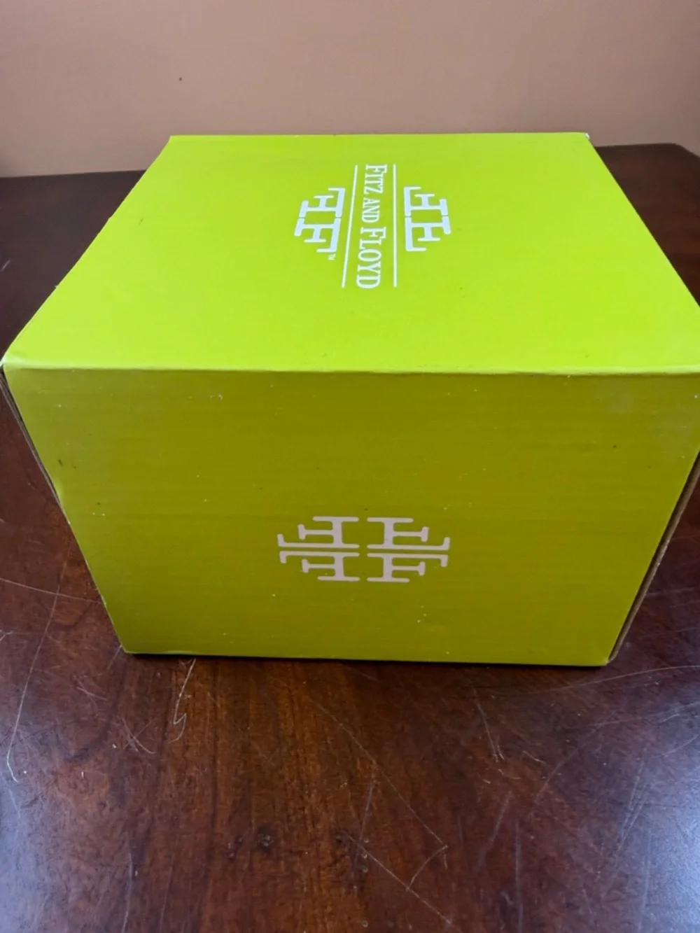 Fitz and Floyd | Accents | Fitz And Floyd Neon Green Logo Box | Poshmark